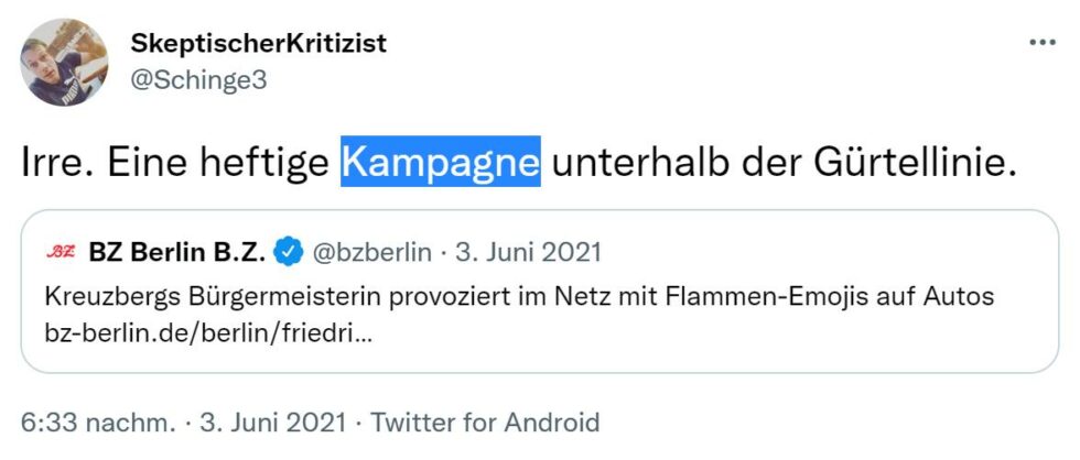 Kampagne | Diskursmonitor